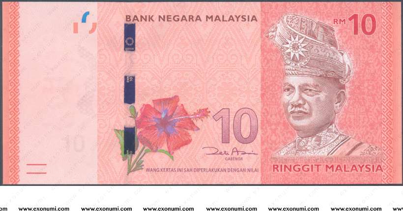 Malaysia RM10 (Fourth Series, Replacement Note)