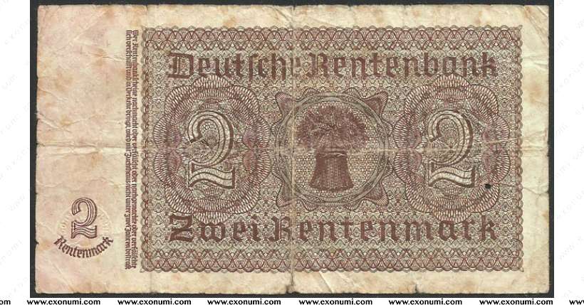 German 2 Rentenmark (1937)