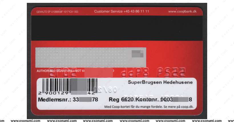Denmark : Coop Bank MasterCard Debit (2018 — 2021)