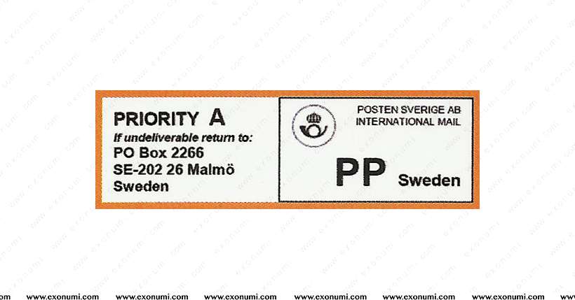 Sincerely Postagram Postcard - Addressed to Ibiza