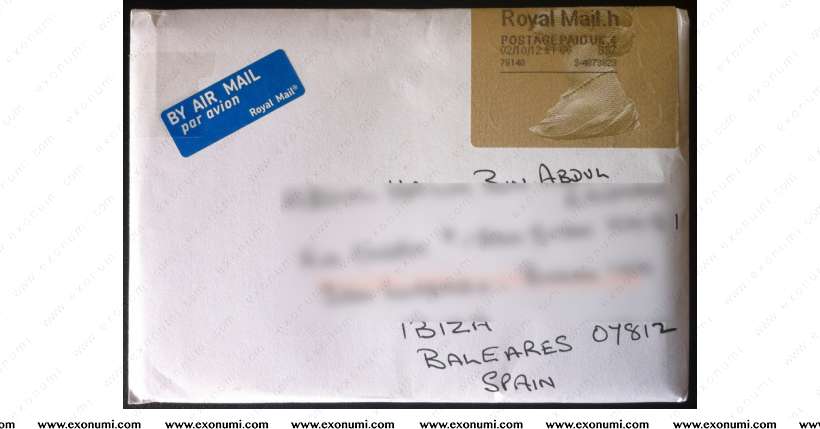 Great Britain Horizon Label Royal Mail.h (Airmail within EU)