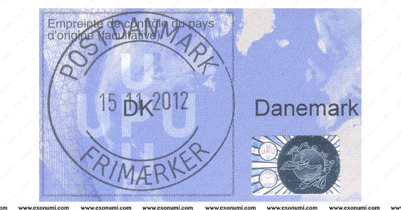 Denmark - International Reply Coupon - Nairobi Model (2012)
